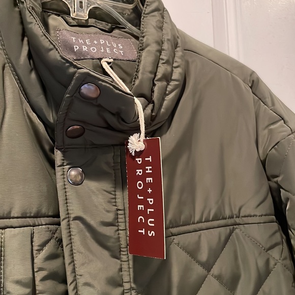 The Plus Project | Jackets & Coats | The Plus Project Quilted Womans ...